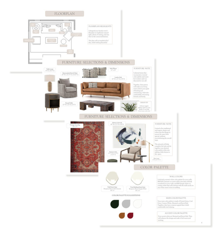 Virtual Design Package - O'Hara Interiors