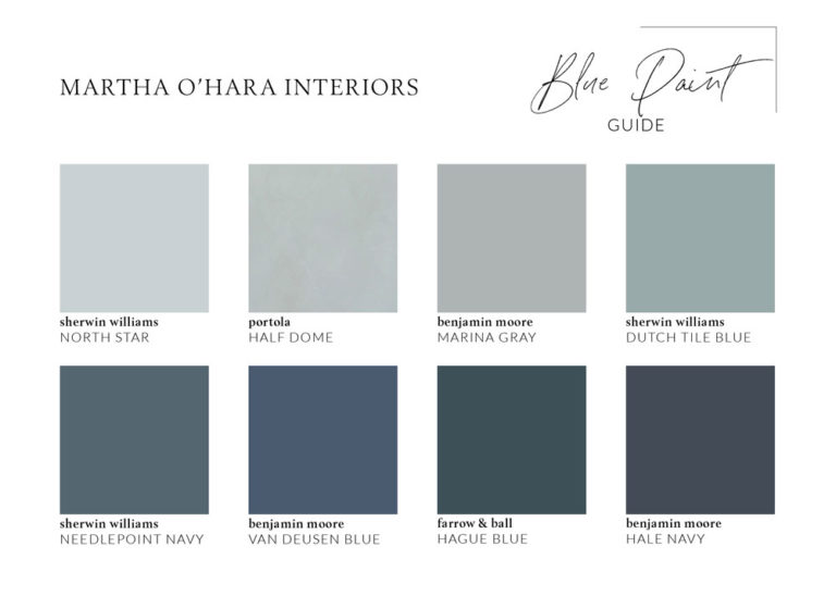 Our Favorite Paint Colors - O'Hara Interiors